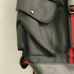 Polo Ralph Lauren | Bags | Ralph Lauren Polo Logo Red Black Backpack ...